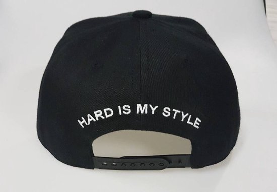 Snapback - Cap - Festival cap - Hardstyle - Hard is my style - Zwart ...