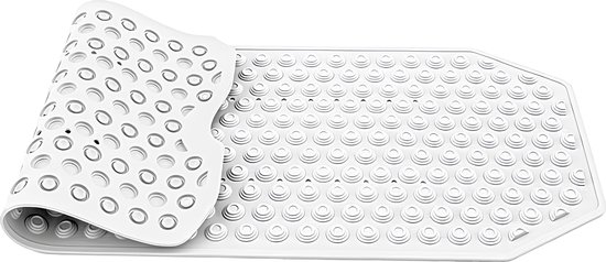 Secure Antislip Douchemat, Rubberen Badmat 153 Sterke Zuignappen ...
