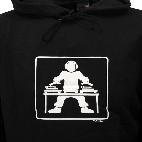 Deejay DJ Disc Jockey Hoodie Sweater - Origineel Design | bol