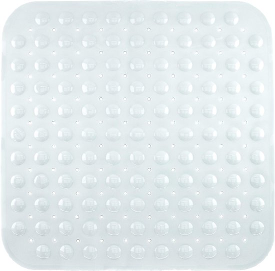 Douchemat ca. 53 x 53 cm douchemat badmat met noppen transparant | bol