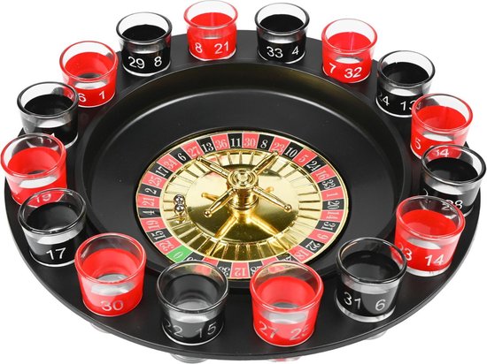 Narvie Roulette-set 18 Cm Groen/zwart | Games | bol