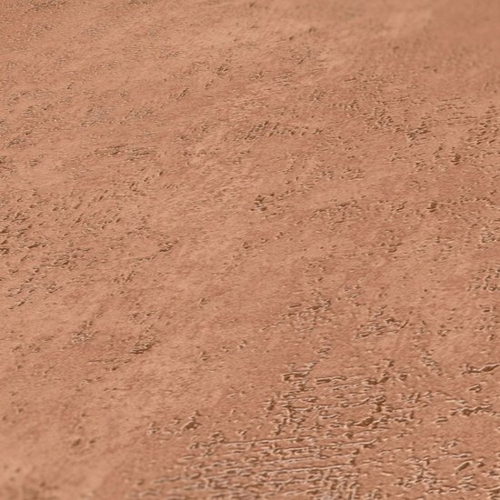 BETONLOOK BEHANG | Industrieel - terracotta goud - A.S. Création The ...