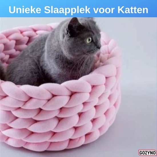 Kattenmand gevlochten-Stijlvolle Kattenmand-Unieke Slaapplek voor ...
