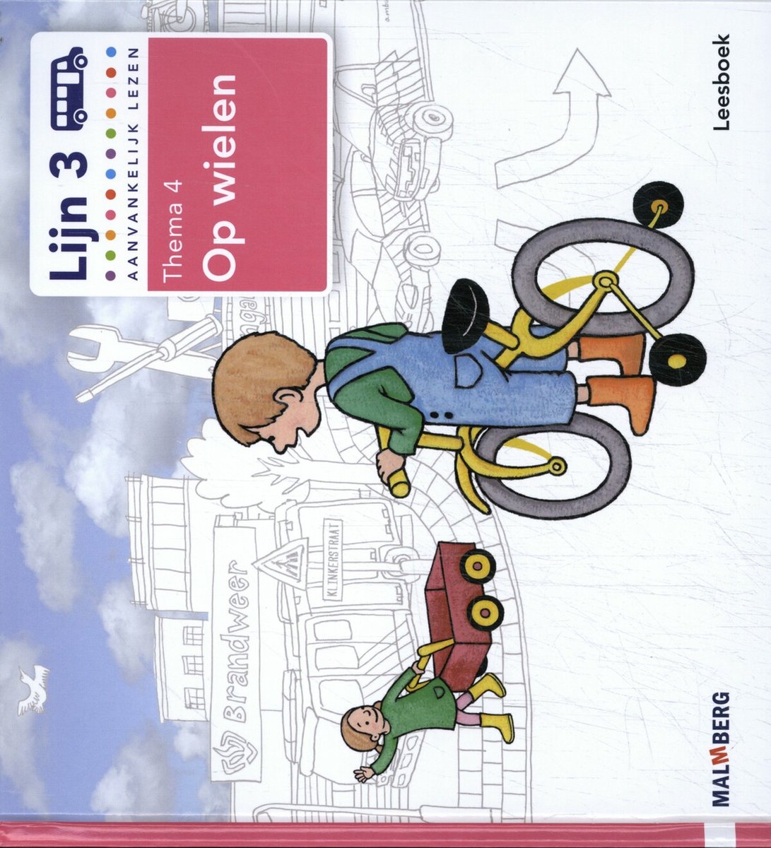 Lijn 3 groep 3 thema 4 op wielen Leesboek | 9789034577313 | Kim van der ...