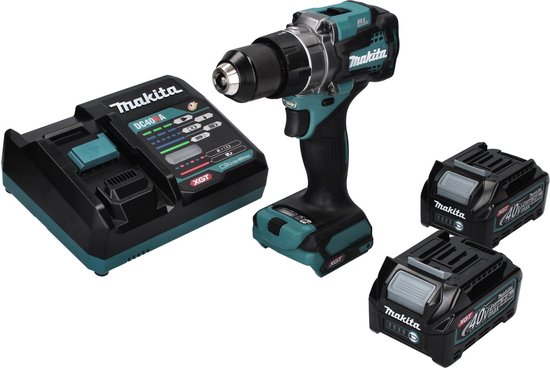 Makita DF 001 GD2 Accuboormachine 40 V max. 140 Nm XGT Brushless + 2x ...