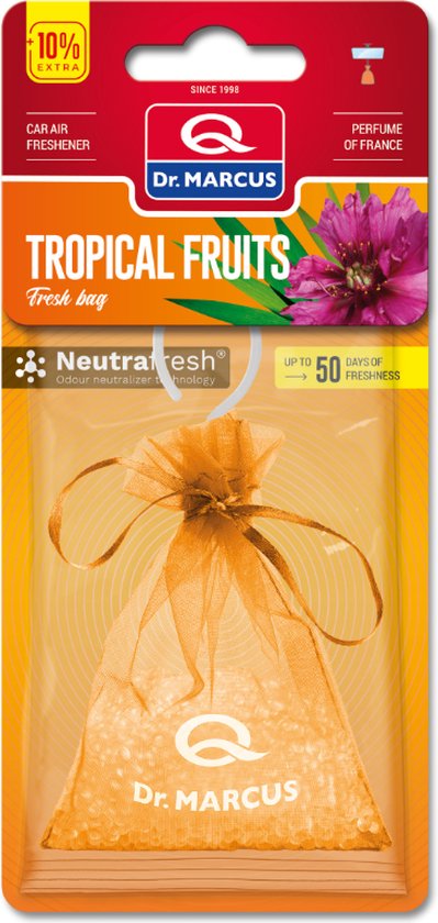 Dr. Marcus Tropical Fruits Fresh bag luchtverfrisser met neutrafresh ...