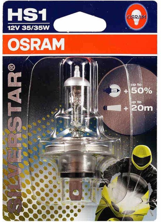 Osram Halogeen Silverstar Motor HS1 64185 SVS enkele lamp | bol