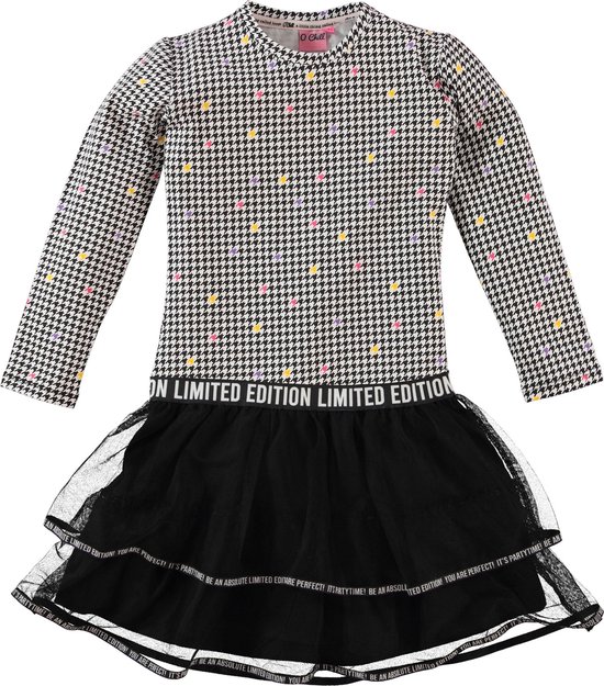 O'Chill meisjes jurk Shanique Black White | bol