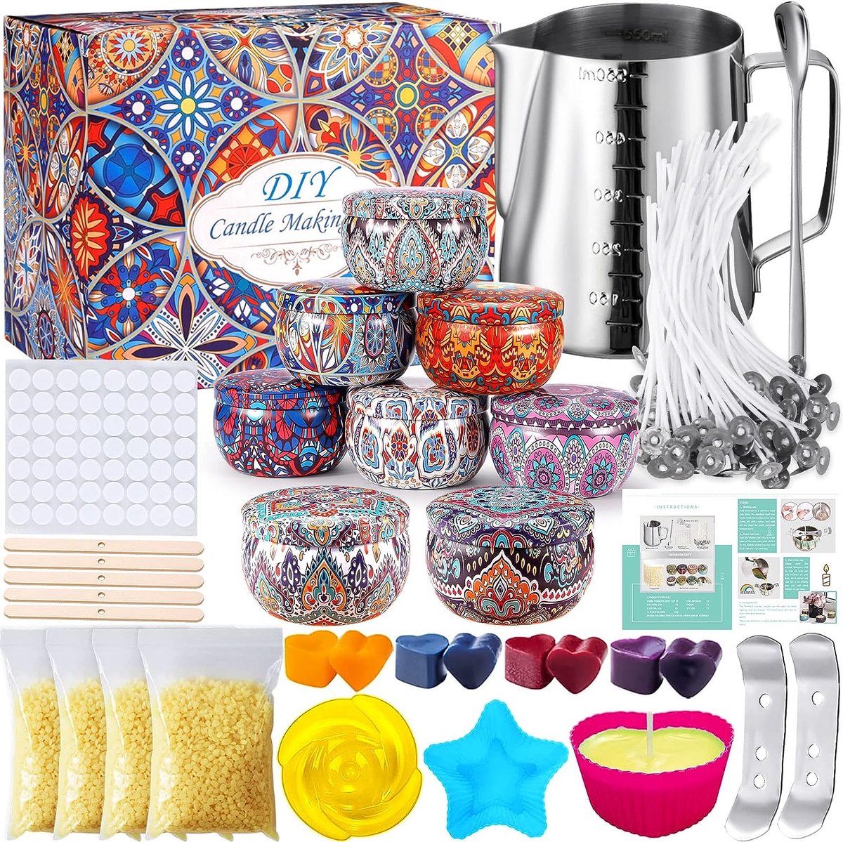 Kit DIY pour fabriquer des bougies, Kit DIY pour fabriquer des bougies ...