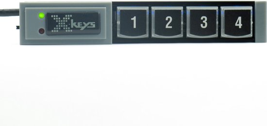X-Keys programmable stick 4 keys USB - ROHS | bol