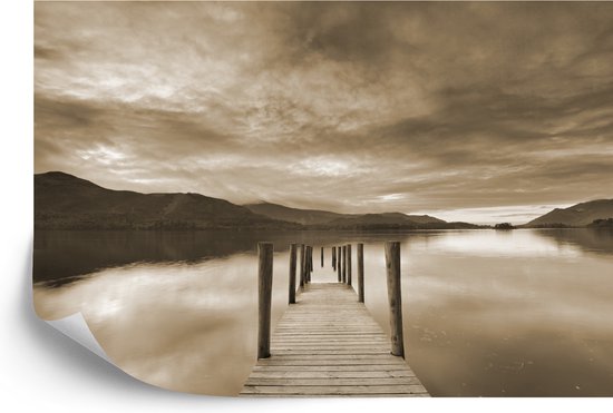 Fotobehang Rust In Sepia | bol