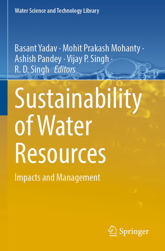 Water Science and Technology Library- Sustainability of Water Resources ...