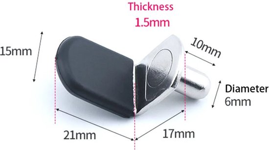 FSW-Products - Plankdragers - 4 Stuks - Plankdrager - Plankendrager ...