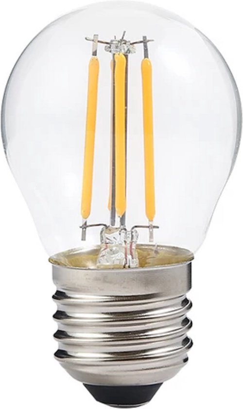 E27 LED Kogellamp 4-40W Extra Warm Wit | bol