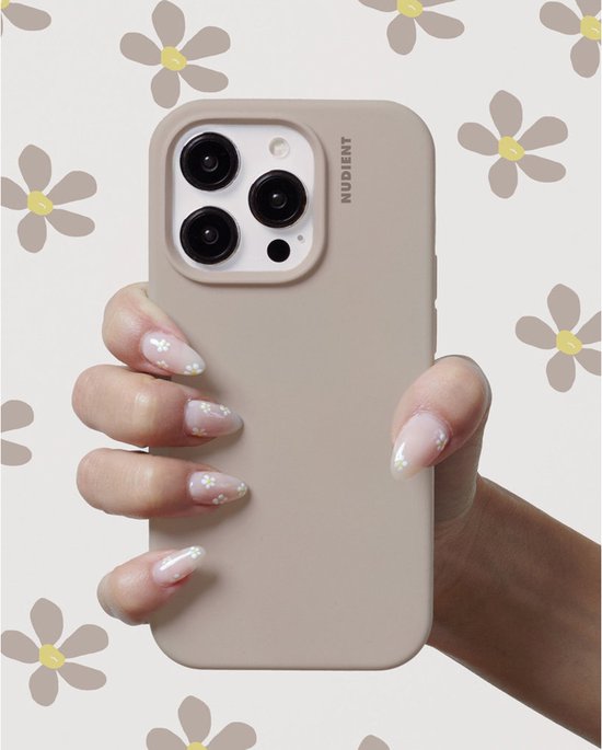 Nudient Base Case iPhone 14 Pro Max Stone - Beige | bol