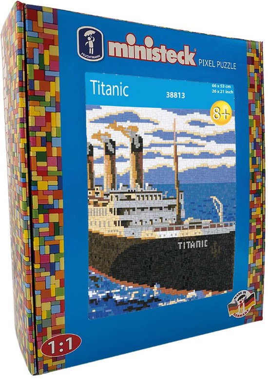 Ministeck Ministeck Titanic 110 Years Launched - XXL Box - 7500pcs | bol