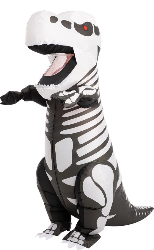 Halloween - Full Body Skeleton T-Rex - Volwassenen kostuum - zelf ...