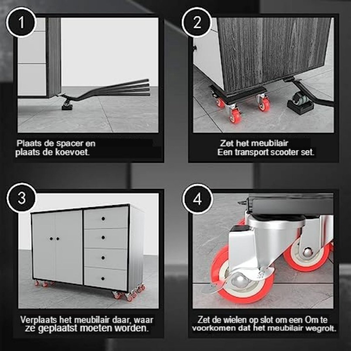 Gratyfied Meubellifter - Meubelverplaatser - Meubeltransporter | bol.com