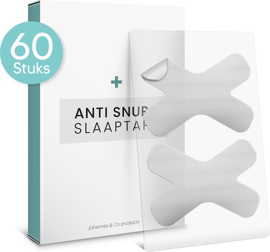 Johannes & Co Mondpleisters 60 stuks - anti snurk pleisters - Mondtape ...