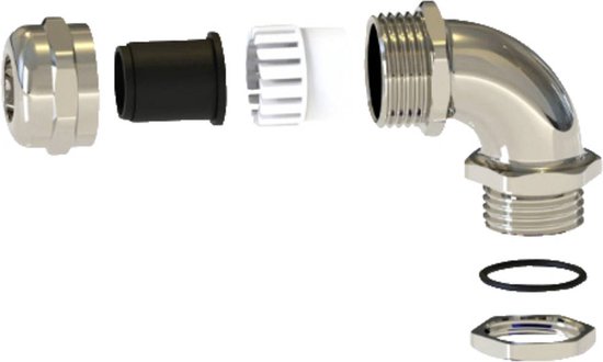 TRU COMPONENTS TC-11447388 Wartel M16 x 1.5 Messing (vernikkeld) Metaal ...