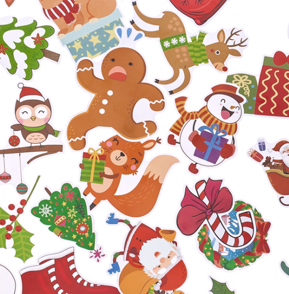 Kerst Stickers - Waterproof Stickers thema Kerstmis - Stickers ...