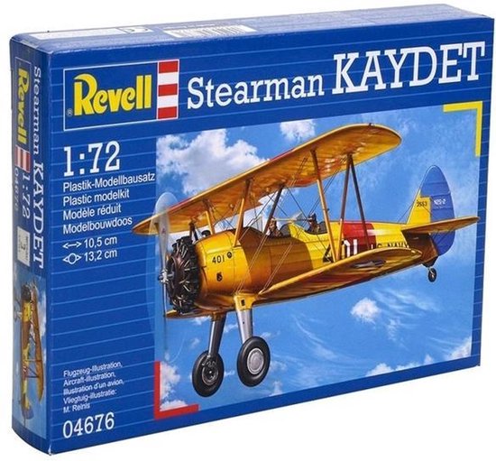 Revell Modelbouwpakket Militaire voertuigen - 04676 Stearman KAYDET ...