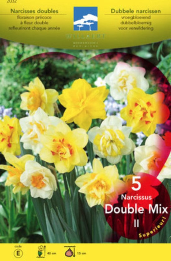 Narcissus dubbel gemengd-double mix | bol
