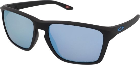 Oakley Sylas L Large Matte Black Prizm Deep Water Polarized Oo9448