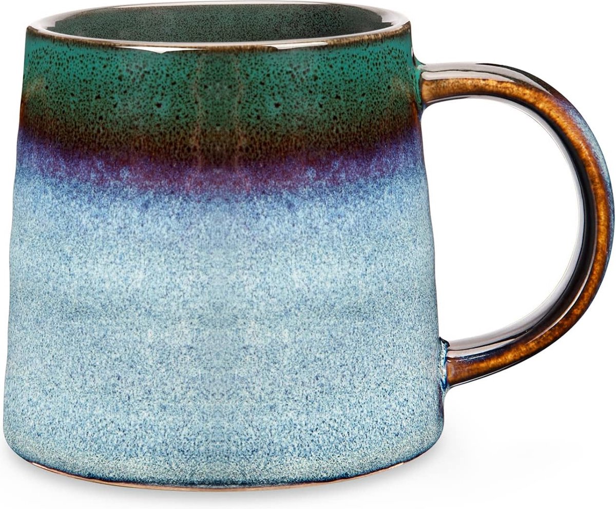 Grandes tasses à café en céramique, 400 ml, grande tasse à thé en ...