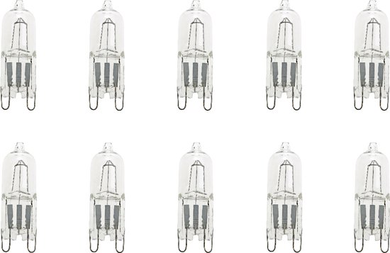 10x Halogeen Insteeklamp | G9 Dimbaar | 28W | bol