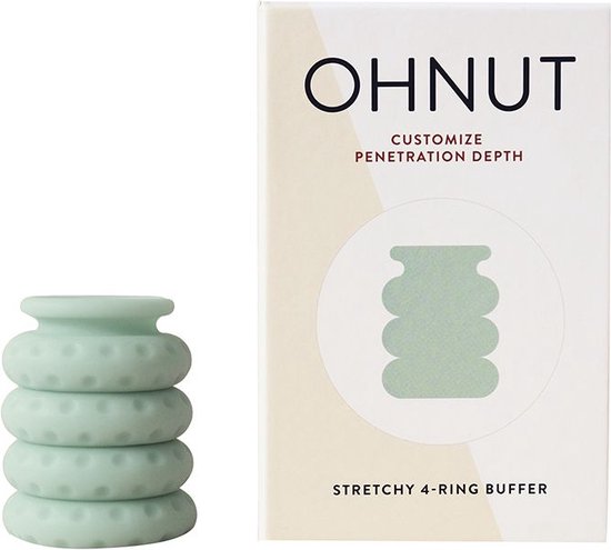 Ohnut - Wider Soft Buffer Rings (Set van 4) Sage | bol