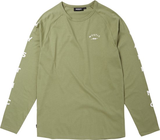 Mystic Bolt LS Tee - 2022 - Olive Green - L | bol