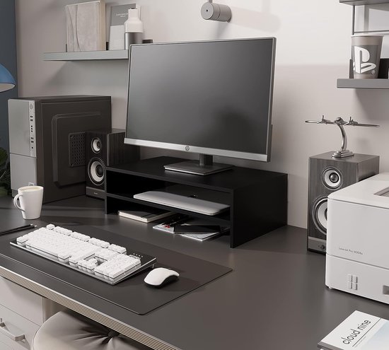 Monitorstandaard, 2-traps monitorstandaard, standaard voor ...