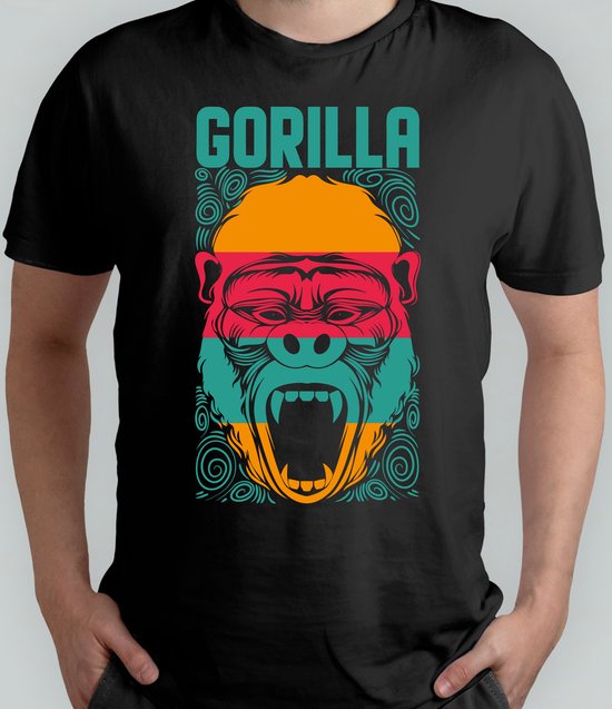 Gorilla - T Shirt - Gift - Cadeau - WildlifeConservation ...
