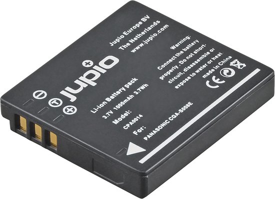 Jupio CGA-S008E / DMW-BCE10 / VW-VBJ10 - Accu Camera | bol