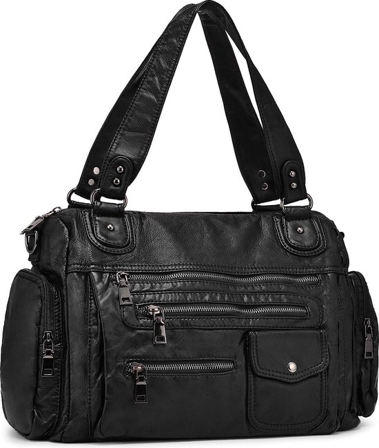 Dames handtas, schoudertas van PU-leer, handtas voor vrouwen, crossbody ...