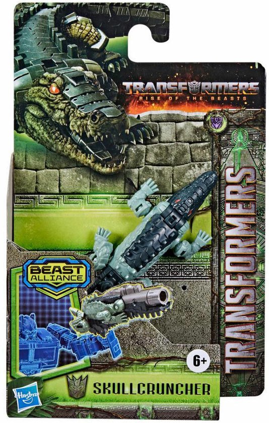 Transformers Rise of the Beasts Skullcruncher - 7 cm | bol