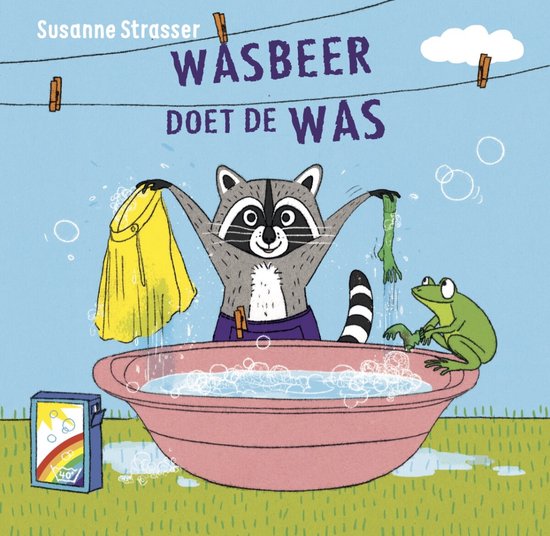 Wasbeer doet de was, Susanne Strasser | 9789089674159 | Boeken | bol