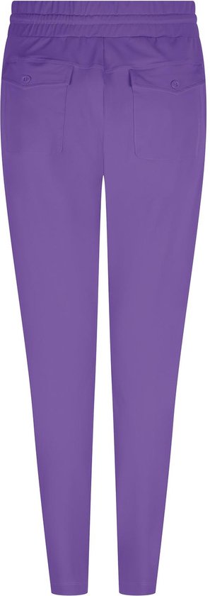 Zoso Broek Amber Travel Pant 234 0044 Purple Dames Maat - XXL | bol