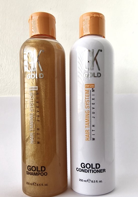 GK Hair GOLD Duo Shampoo 250ml + Conditioner 250ml | bol