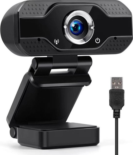 Spire webcam HD - USB aansluiting - 720P - Zoom, Skype en Teams ...