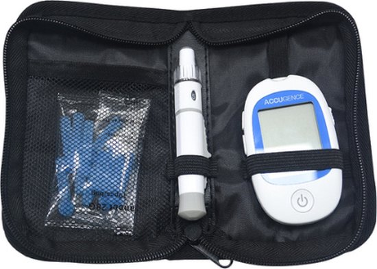 Accugence® glucosemeter - 4 in 1 multitester - bloedsuikermeter ...