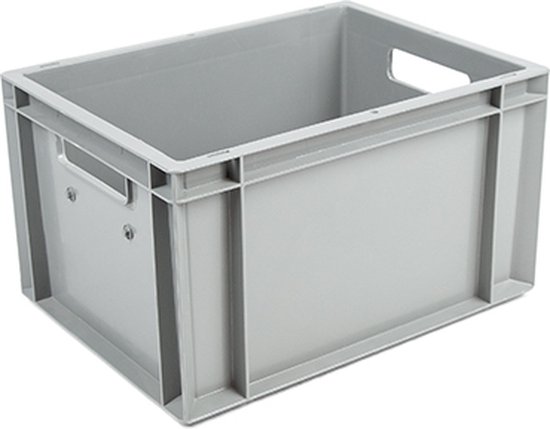 Magazijnbak 40x30x29cm | Stapelbakken | Magazijn kratten | bol.com