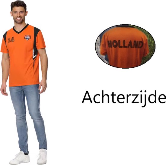 Voetbalshirt Nederland - Nederlands Elftal Shirt - Voetbalshirt ...