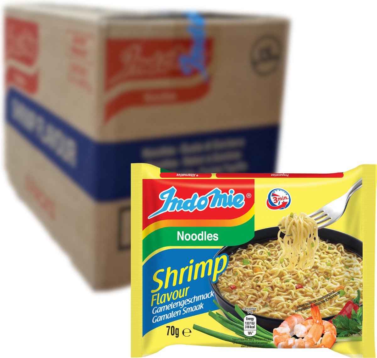 Indomie Original Noodle Shrimp (70gr) | bol