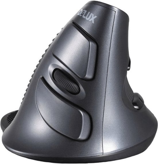 Delux Grip Wow Draadloze Ergonomische Muis - Draadloos - Computermuis ...