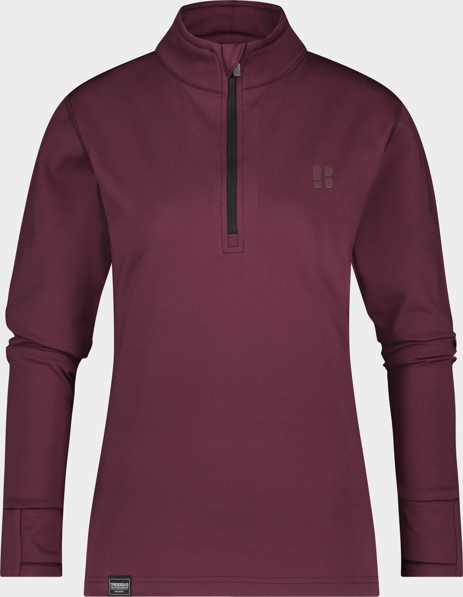 Arctic Pully dames | Bordeaux rood | dames skipully | dames midlayer ...
