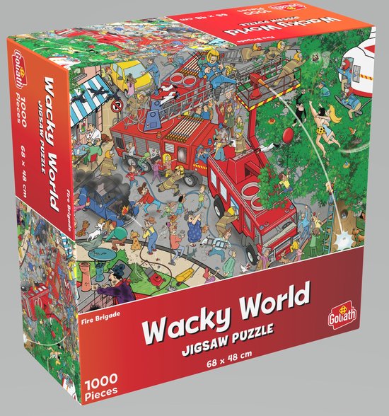 Wacky World Fire Brigade legpuzzel 1000 stukjes | bol.com