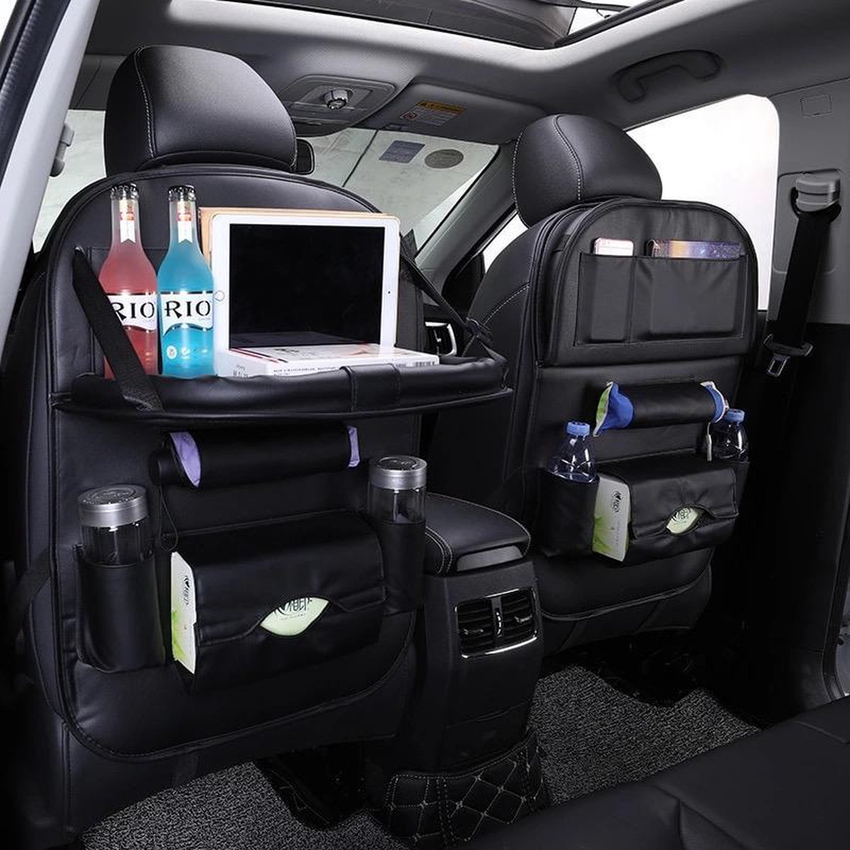 PREMIUM Autostoel Organizer - Carseat Organiser - Auto Stoel Organizer ...