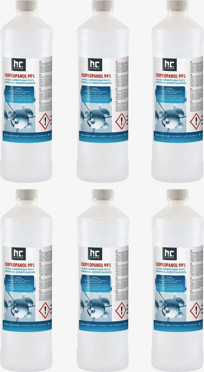 Isopropyl Alcohol - Isopropanol - IPA - Isopropyl - 99,9% Zuiver ...